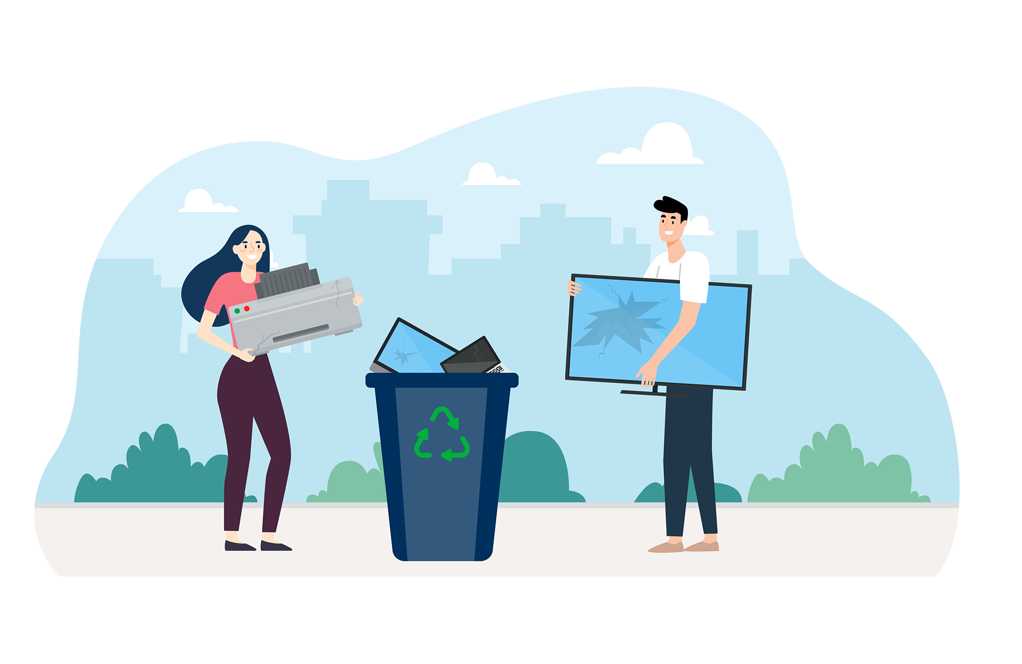 Free E-Waste Collection: Recycle Properly with ALBA IWS