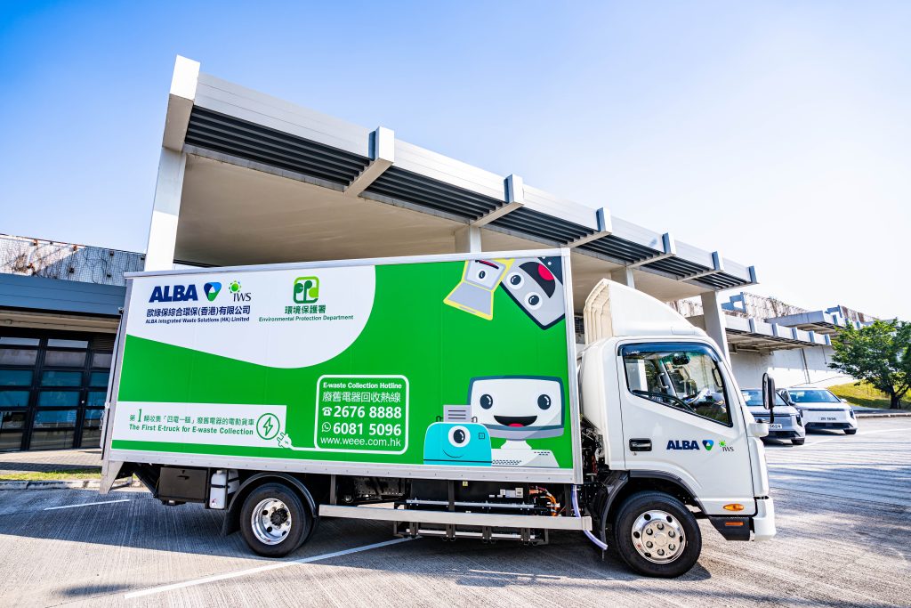 ALBA IWS Launches Its First 9-Ton E-Truck in Hong Kong - ALBA IWS